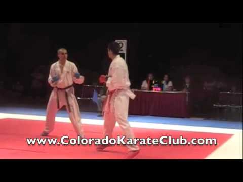 USANKF National Karate Championship 2009 - Male Kumite Finals plus 84 ...