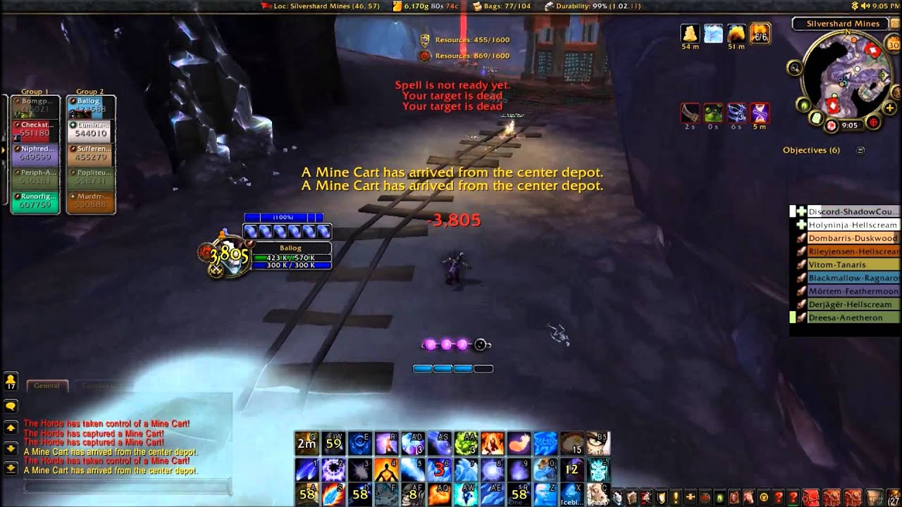 Arcane Mage Battleground - MoP PvP 5.4.7 - YouTube