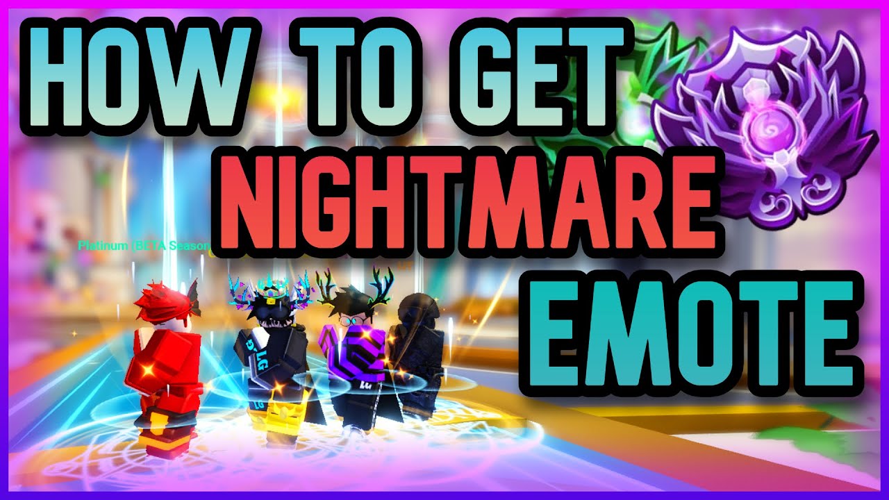 HOW TO GET NIGHTMARE EMOTE | Roblox Bedwars - YouTube