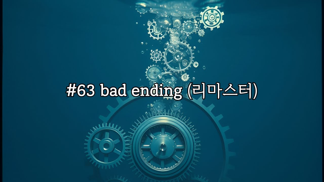 리마스터 | AI가 생성한 자작곡 #63 bad ending | 가사 뮤직비디오 - YouTube