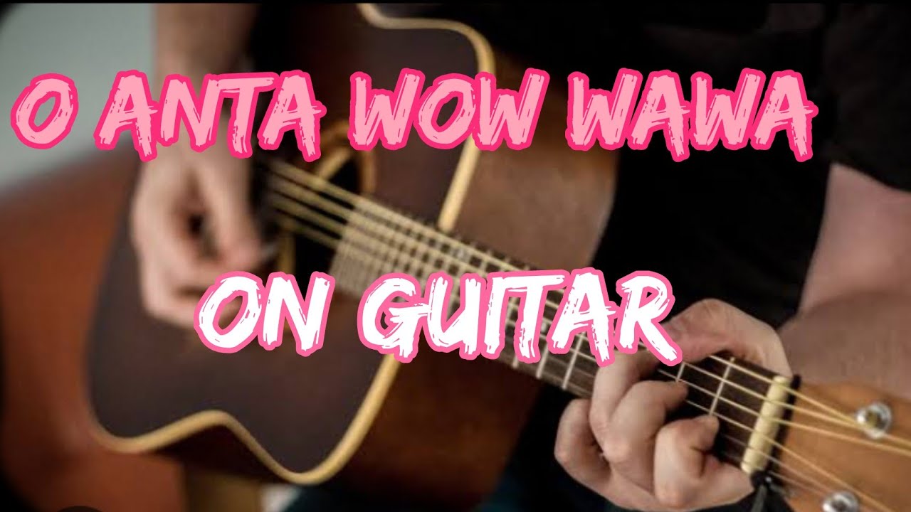 o anta wow wawa song on Guitar by Roshan Kumar #viralvideo #tranding ...