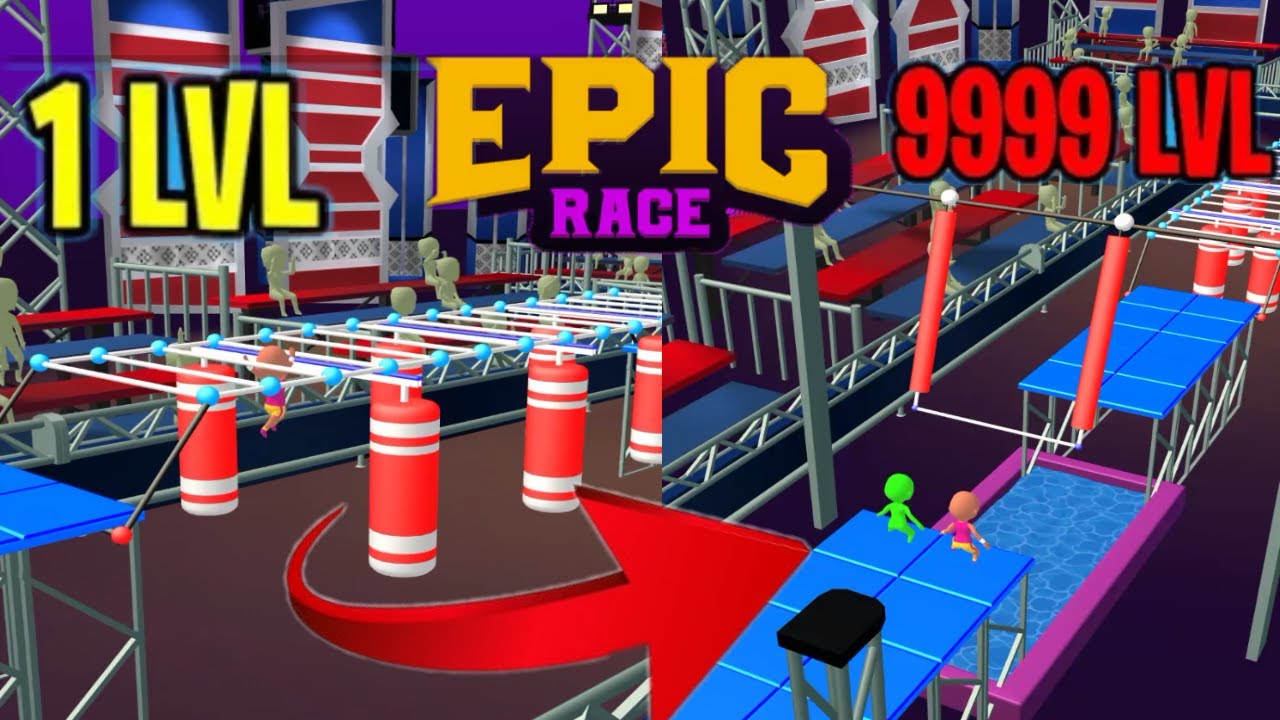Epic Race 3D: Gameplay| ALL LEVELS *PART 2* #epicgame - YouTube