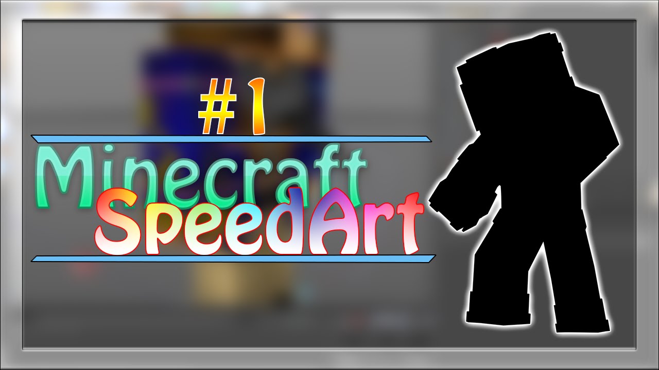 Minecraft Speed Art #1 - YouTube