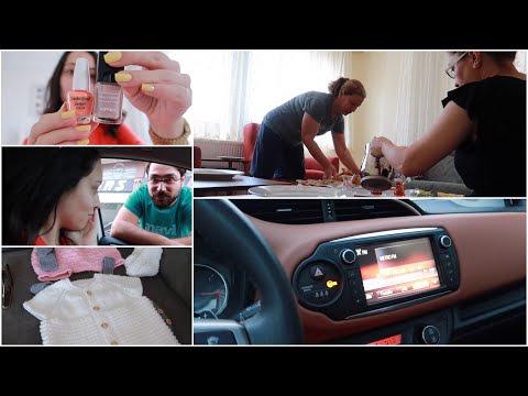 KAYINVALİDEMDE ÇAYDAYIZ - NELER ÖRMÜŞ 🐨  BU ARABAYA BAYILDIM! İKİMİZ BİR DOĞURURUZ ARTIK 🥰