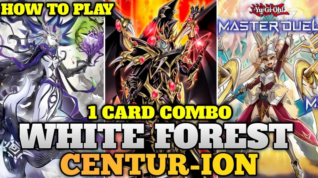 [WHITE FOREST+ DRAGOON +CENTUR-ION] ONE CARD COMBO OP BOARD (HOW TO ...