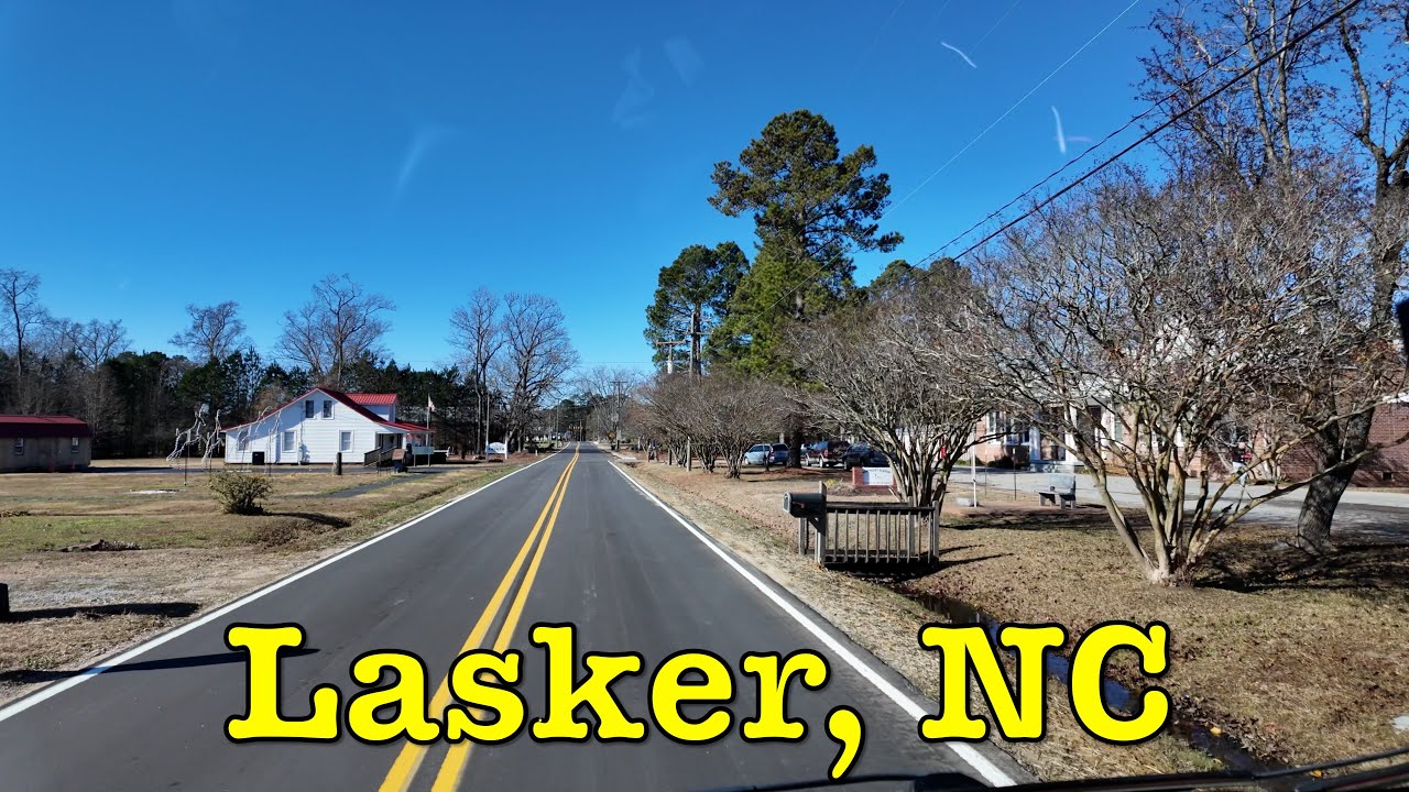 I'm visiting every town in NC - Lasker, North Carolina - YouTube