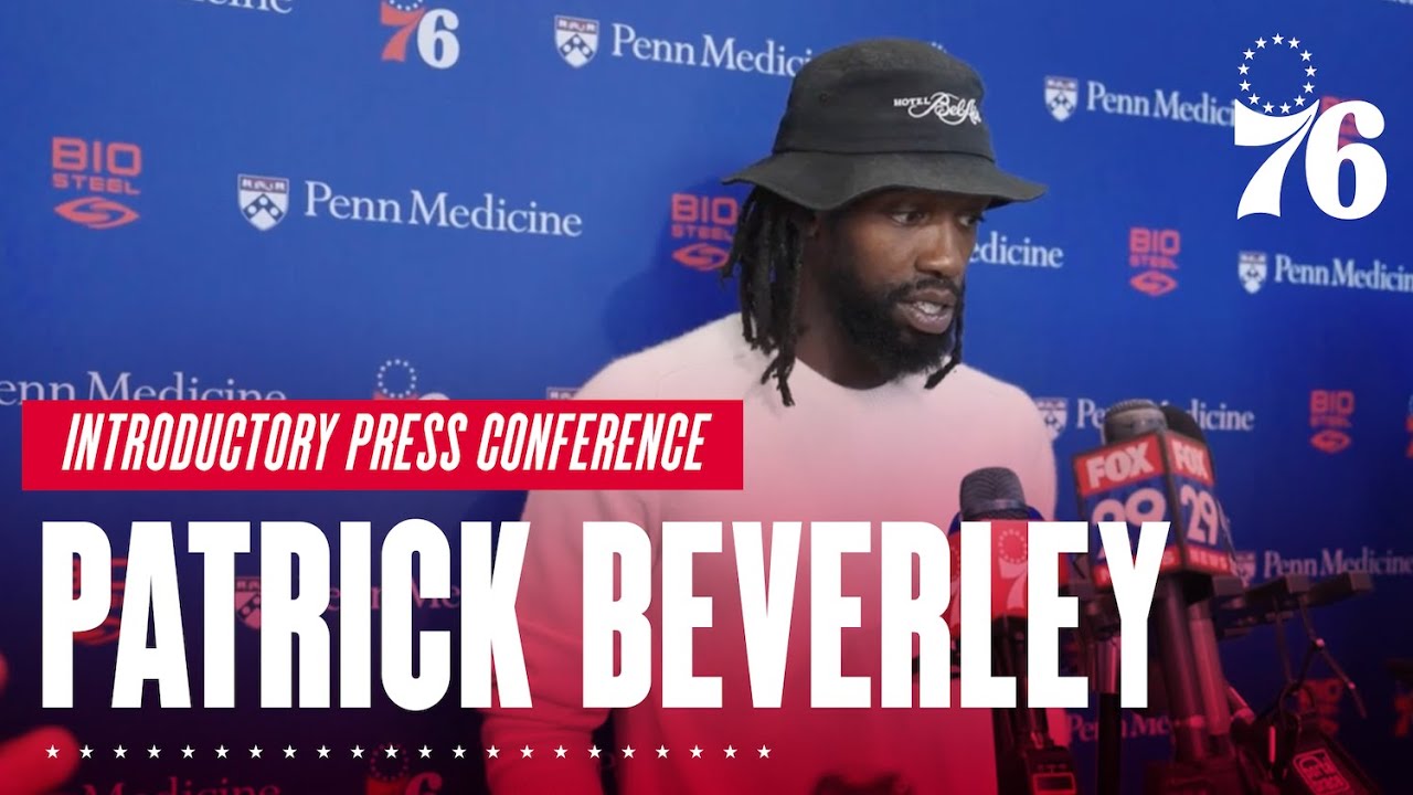 Patrick Beverley Introductory Press Conference - YouTube
