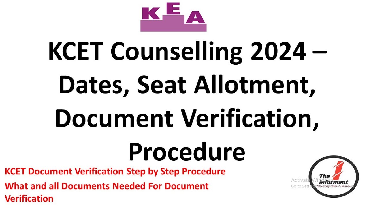 KCET Counselling Process 2024 KCET Document Verification Step By Step kcet-counselling-process-2024-kcet-document-verification-step-by-step