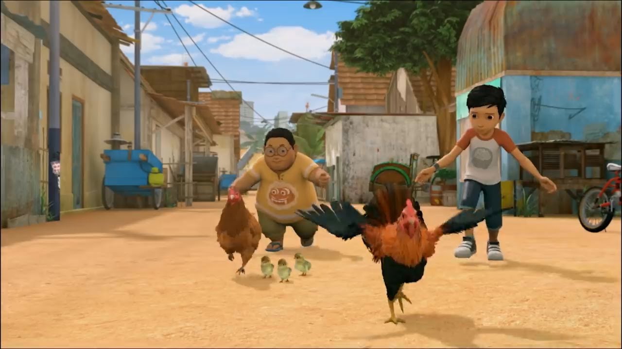 Adit & Sopo Jarwo | Adit dan Dennis Kejar Ayam | Spesial Adit - YouTube
