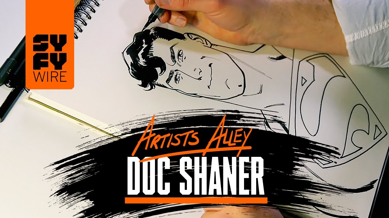 Superman Drawn By Comic Book Artist Doc Shaner | SYFY WIRE - YouTube