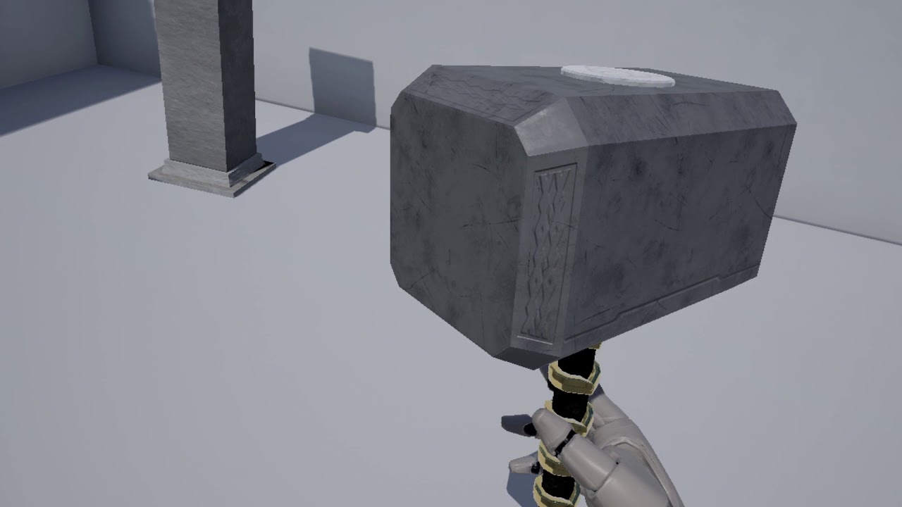 Thor Hammer VR Demo - YouTube