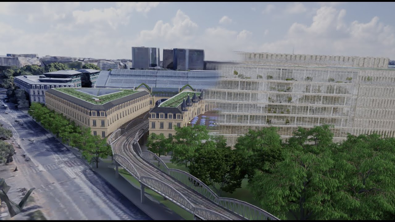 Projet Austerlitz 2025 - Comparaison des bâtis - YouTube