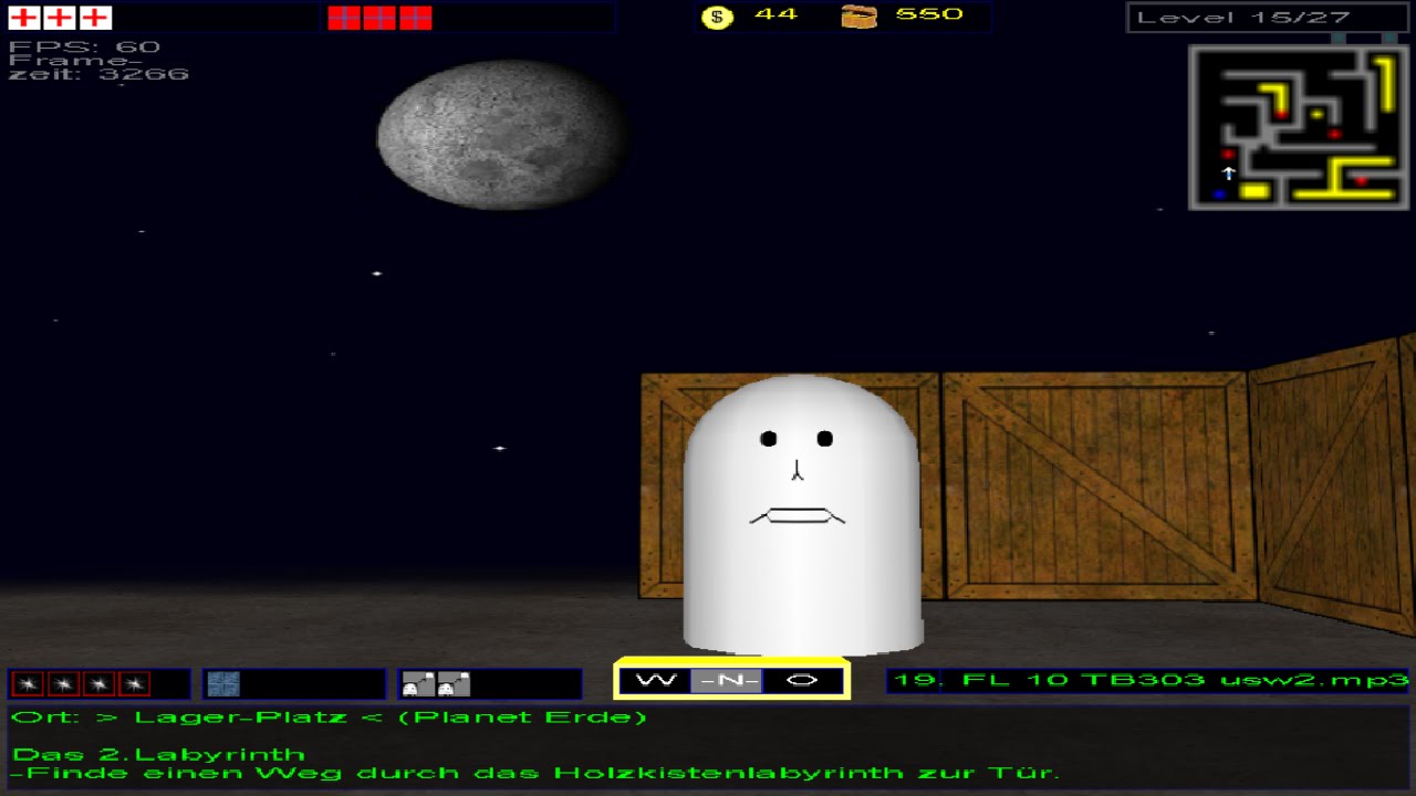 Ghost World 3D v0.91 - Game Trailer (abwechslungsreicher Pac-Man ...