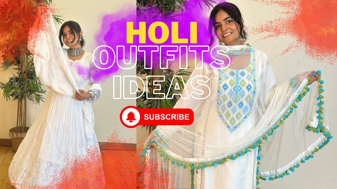 "GET READY TO GET COLORFUL: Holi Outfit Ideas for a Fun Celebration" # ...