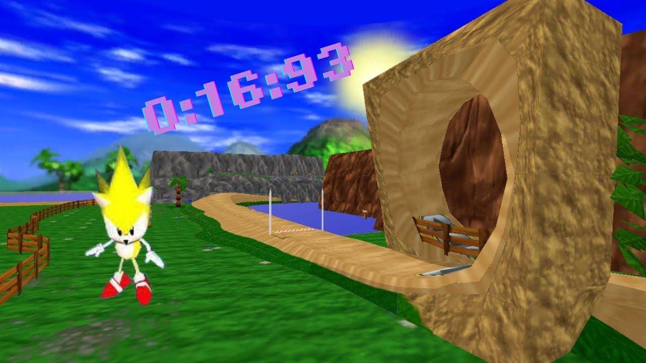 Sonic R (pc) - Resort island 0:16:93 - YouTube