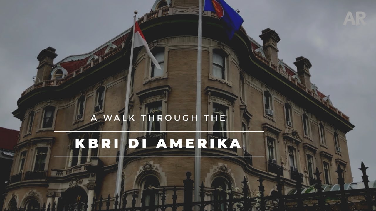 Suasana Sekitar Gedung KBRI Di Washington DC Amerika Serikat - YouTube