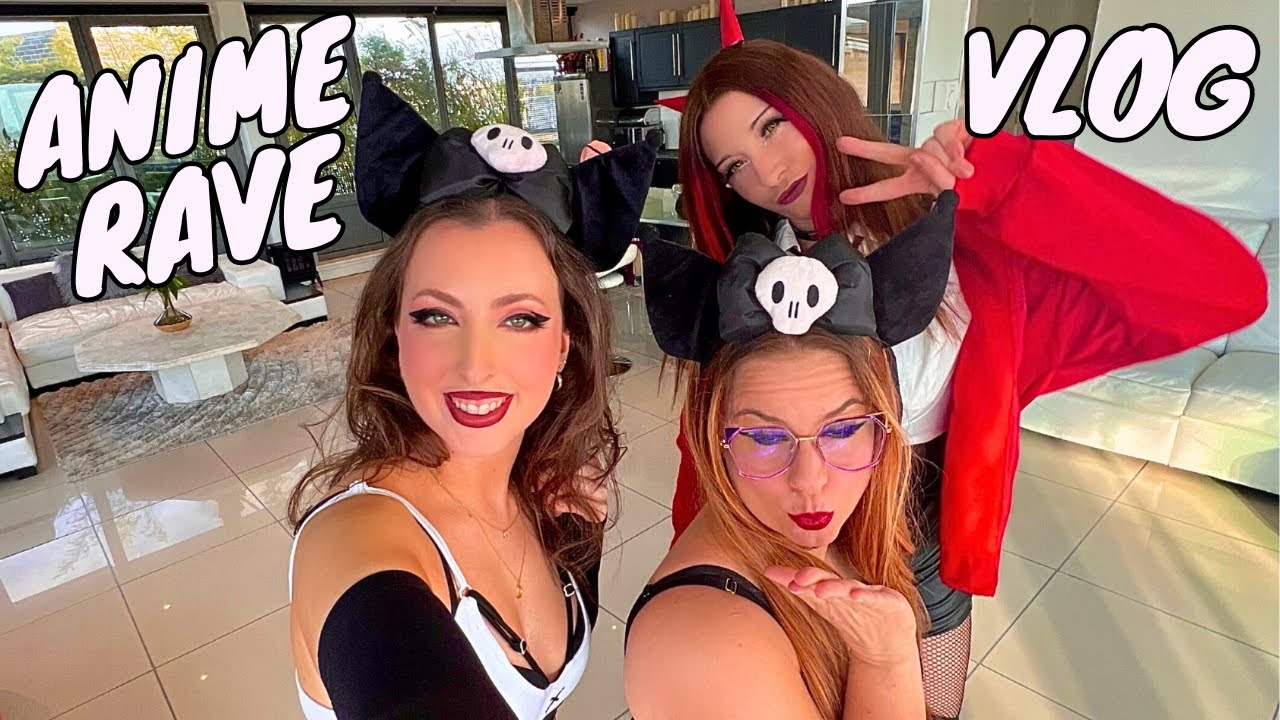 ANIME RAVE UK VLOG | WE TOUCH GRASS + ALEX KADE + ANIME AND CHILL ...