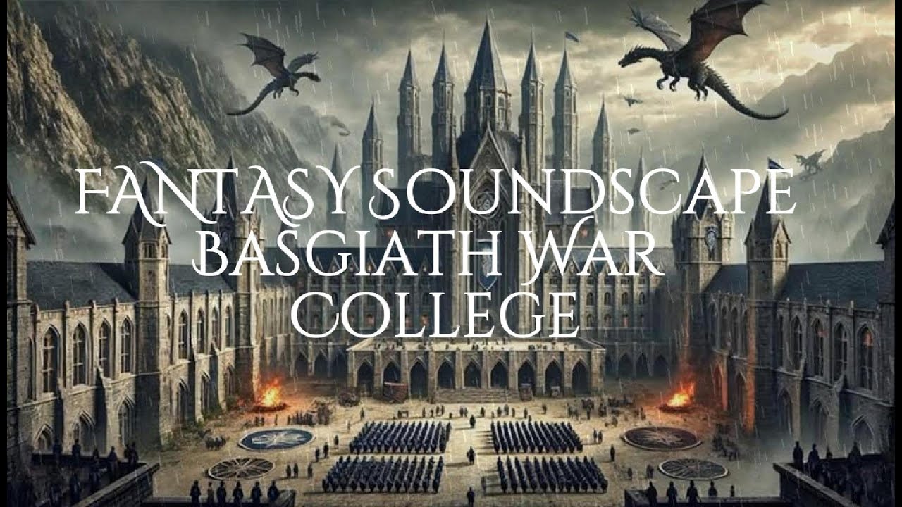 🌧️ Fourth Wing | Riders Quadrant Formation | Rain Sound Ambience ...