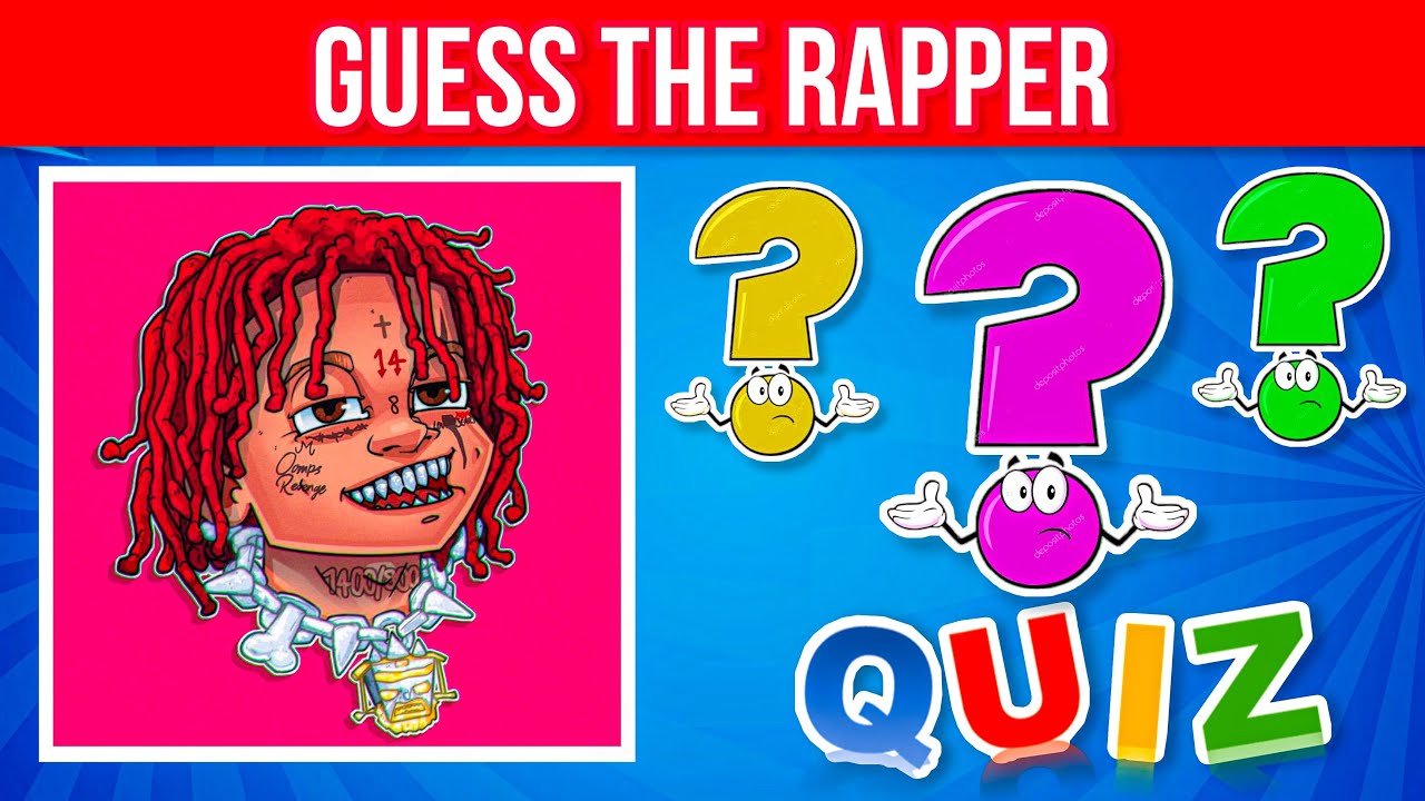 Guess The Rapper By Cartoon Art | 2022 Rap Quiz Challenge - YouTube