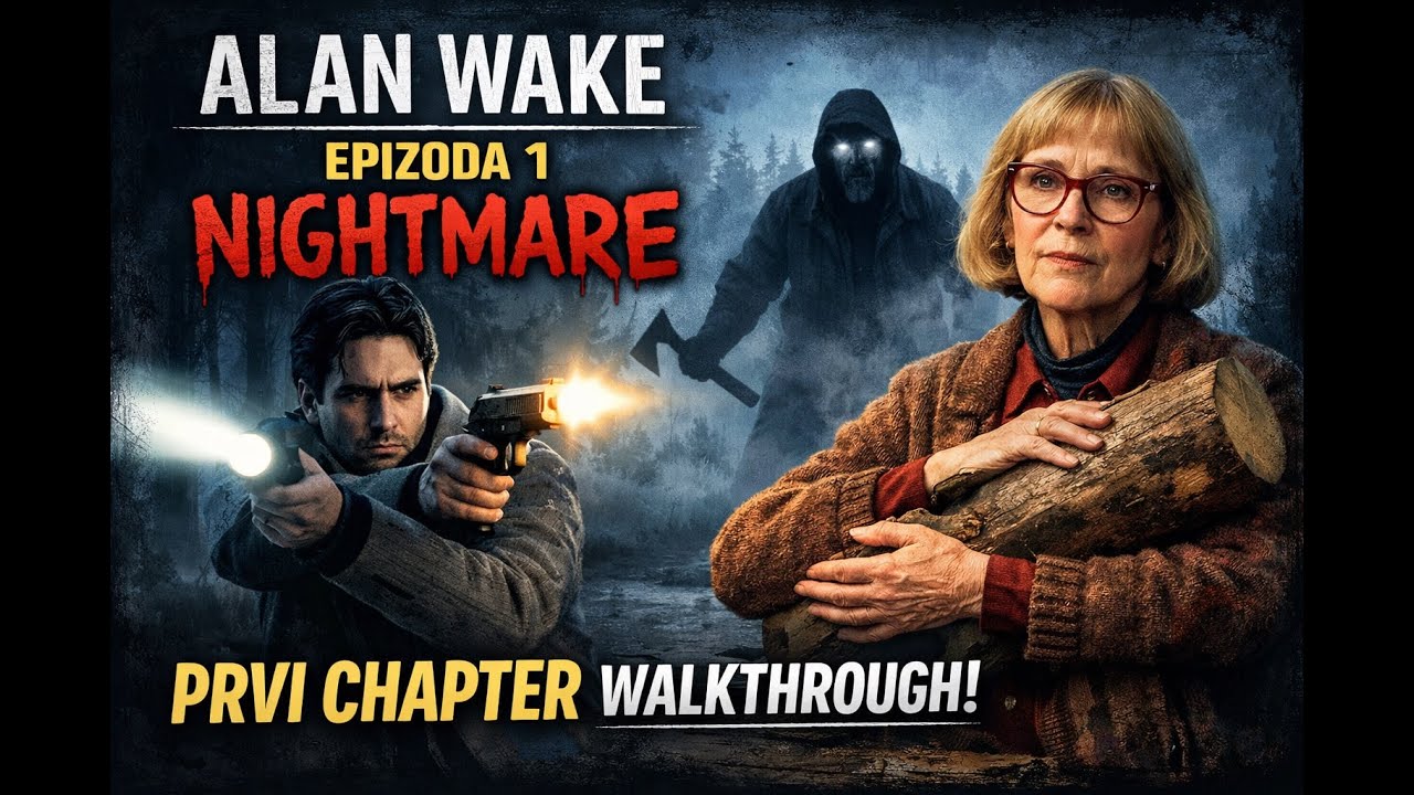 ALAN WAKE – Epizoda 1: NIGHTMARE | Prvi Chapter Walkthrough - YouTube