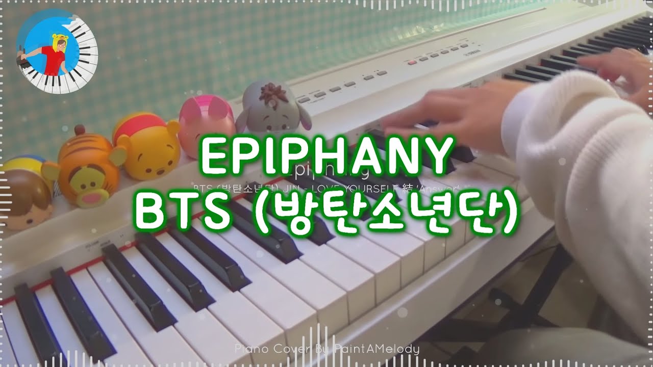BTS JIN -【Epiphany Piano】Piano Sheet Music - YouTube