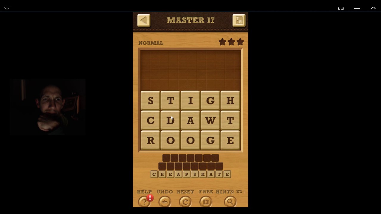 Words Crush, Normal, Master level 17 solved - YouTube