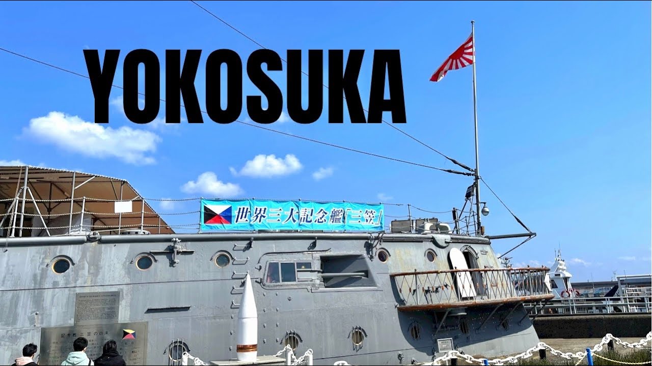 🔴Yokosuka Naval Base and Sarushima Island - YouTube