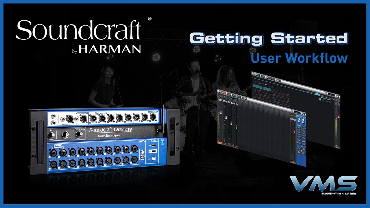 Soundcraft Ui Mixers | Output Processing & User Workflows - YouTube