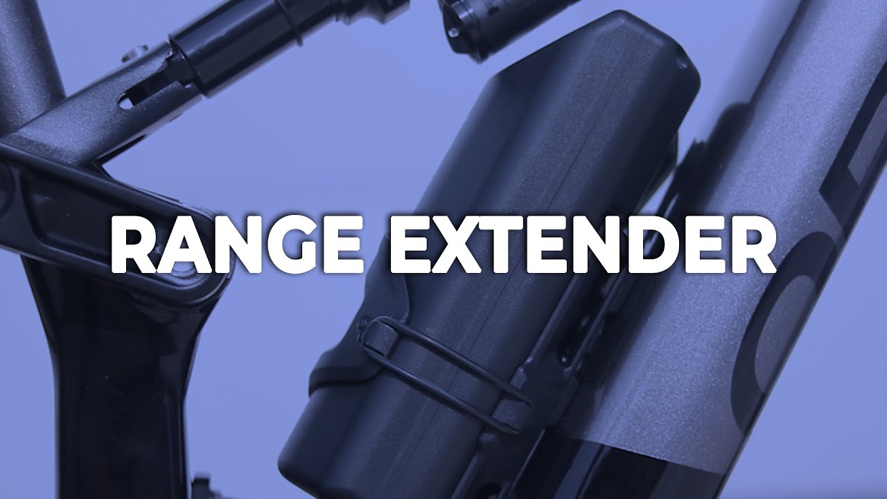 Así queda el Range Extender en la Orbea Rise - YouTube