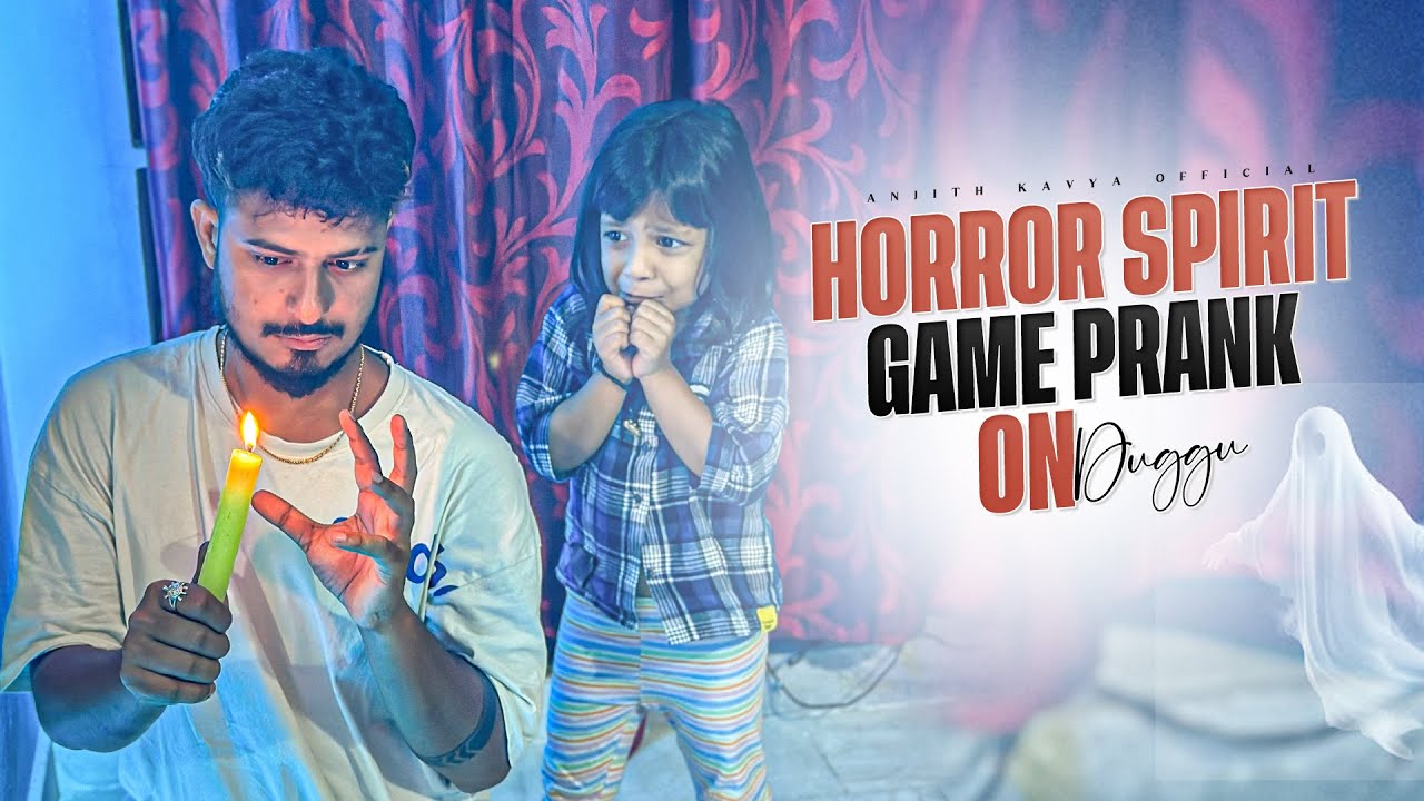 Horror spirit game prank on Duggu #prank #horrorstories #viral #funny # ...