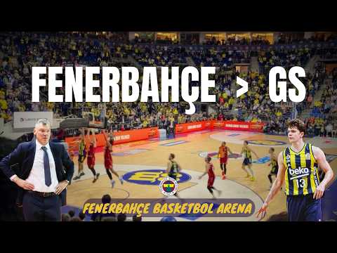 Fenerbahçe 79 – 77 Galatasaray | Tribünden Arena Atmosferi