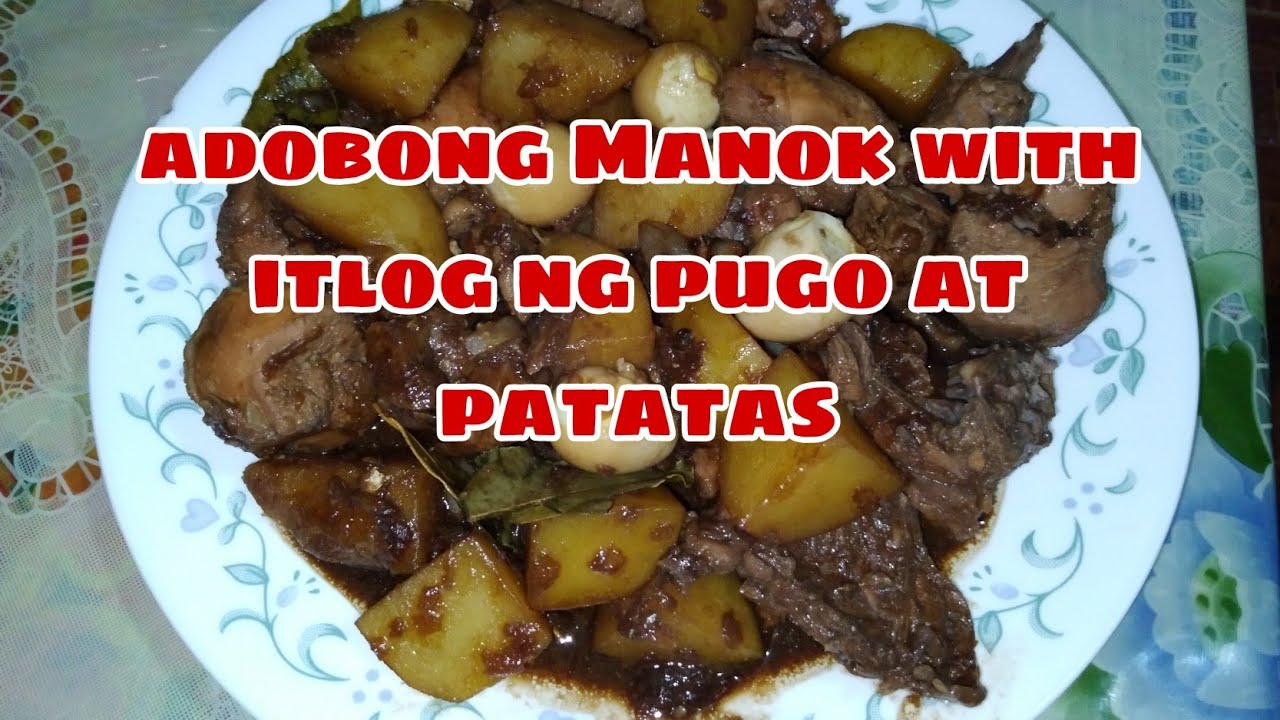 Adobong manok with itlog ng pugo at patatas #cooking #adobongmanok ...