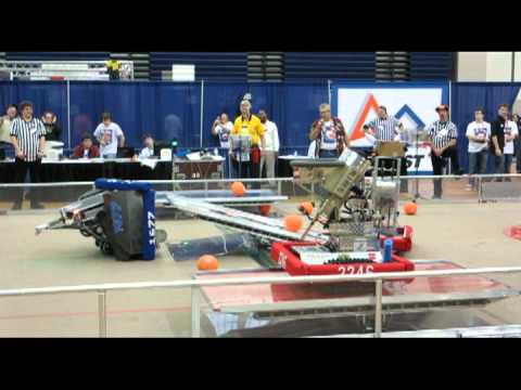 District Robotics Rebound Rumble - YouTube