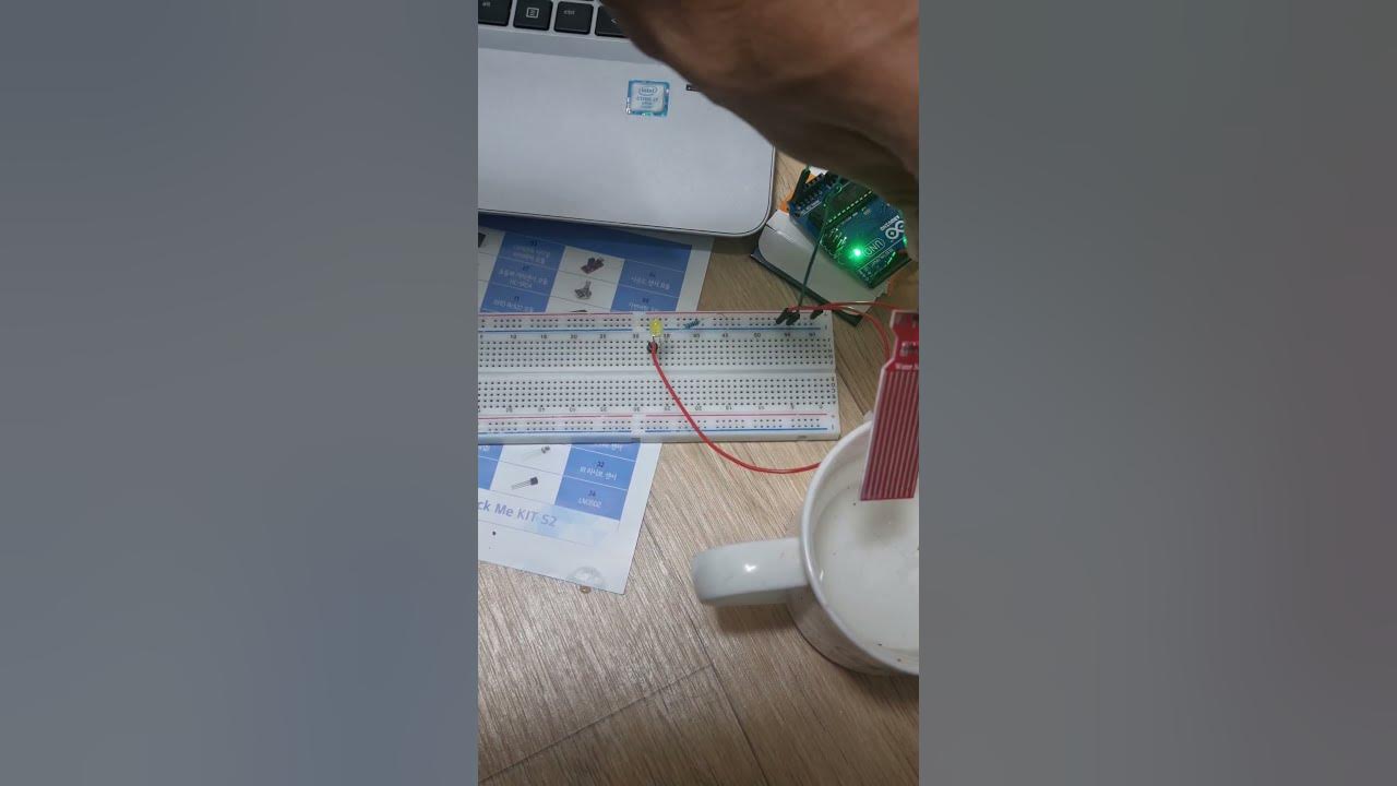 Arduino Water Sensor Project Arduino Arduinoproject Arduino Watersensor Distance Youtube