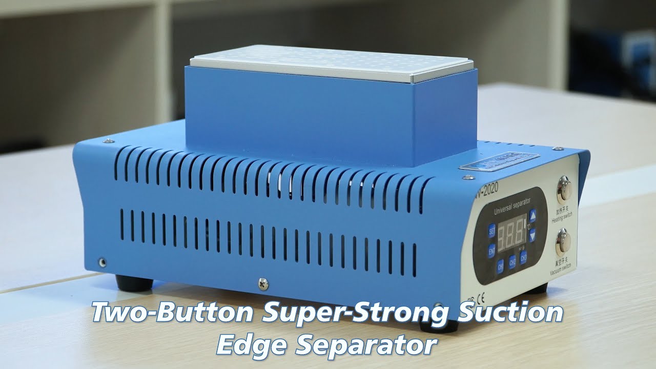 FW-2020 Two-Button Super-Strong Suction Vacuum Separator For Edge/Flat ...