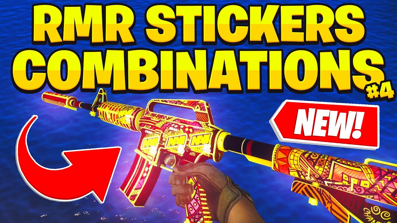 RMR 2020 STICKER COMBOS #4 - CS:GO - YouTube