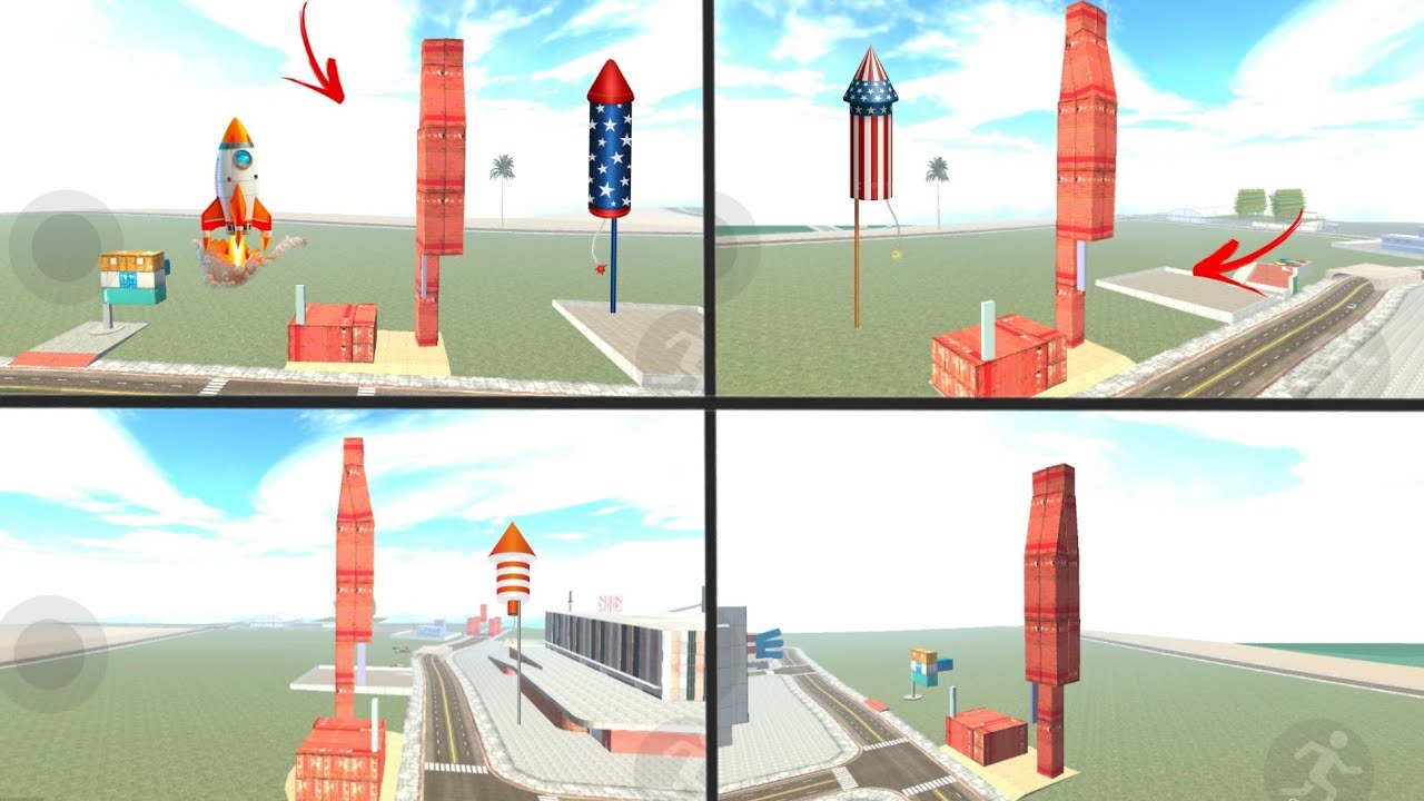 Indian bike 3D game rocket Bam video Bidi Bam all structure video - YouTube
