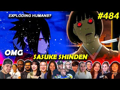 Sasuke Shinden: The Exploding Human | This Got Dark🩸☠️Reaction Mashup Shippuden Ep 484 ナルト 疾風伝 海外の反応