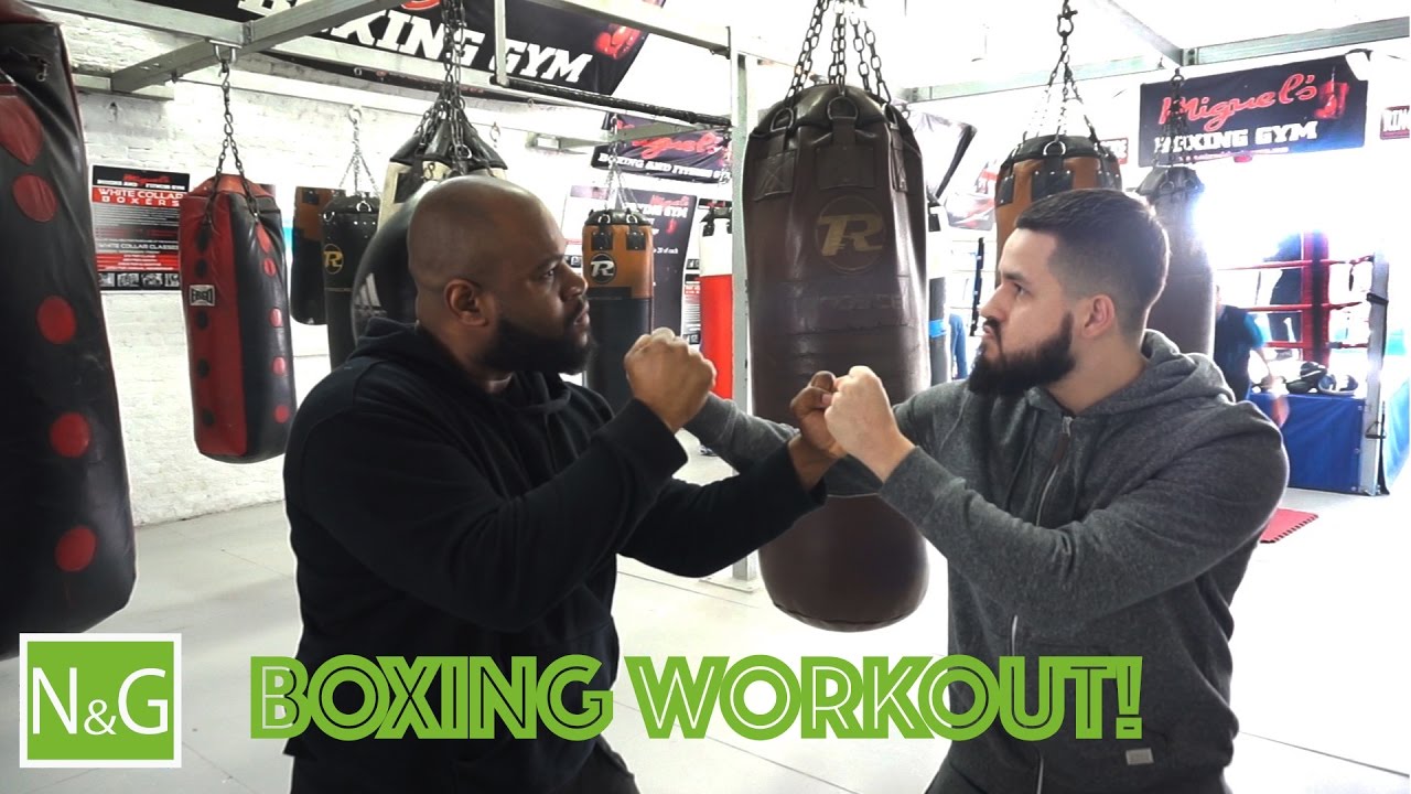 CRAZY BOXING WORKOUT! - YouTube