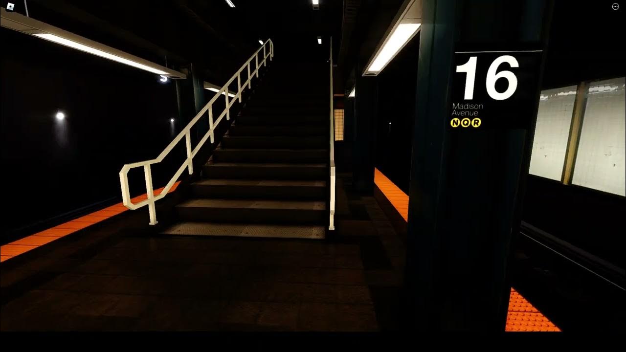 [ROBLOX] Operating trains in PTA Subway: Callaghan & Madison V1.1 - YouTube
