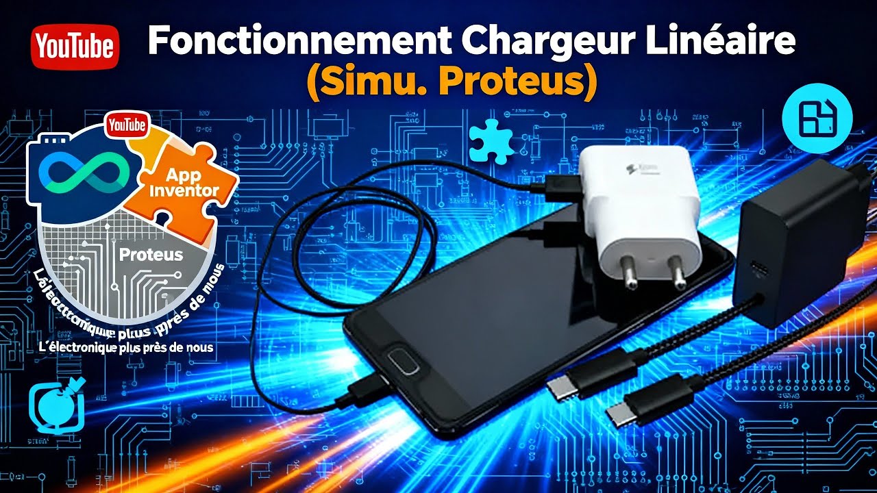 REALISER UNE ALIMENTATION LINEAIRE SUR PROTEUS - YouTube