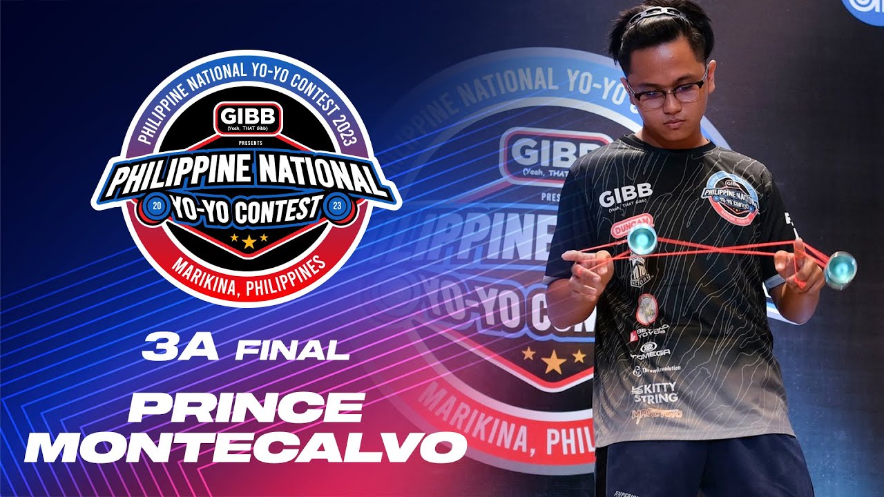 Philippine National Yo-Yo Contest 2023 - 3A 1st Place - Prince ...