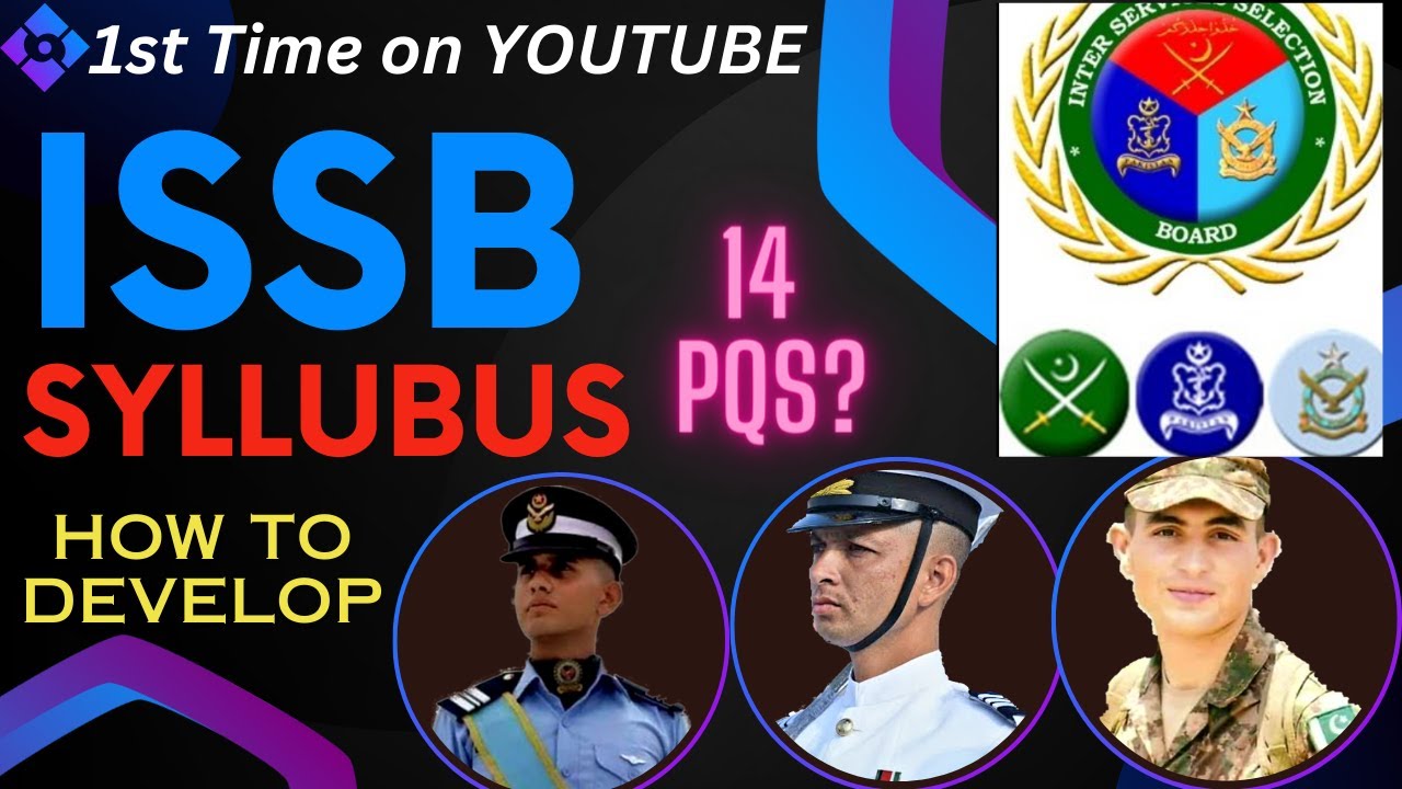 🚀ISSB Syllabus for Army, Navy, Airforce Commission | ISSB Preperation ...