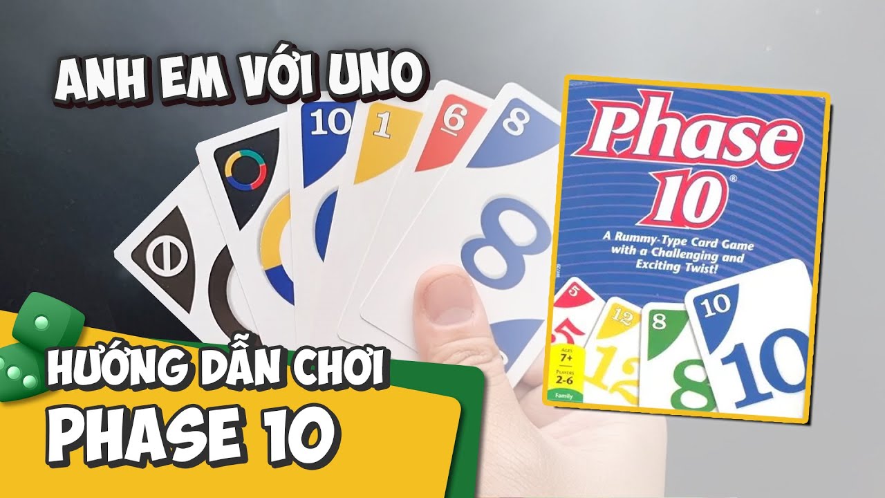 🃏 Phase 10 | Hướng Dẫn Chơi chi tiết cho người mới bắt đầu | K Board Game 🃏 - YouTube