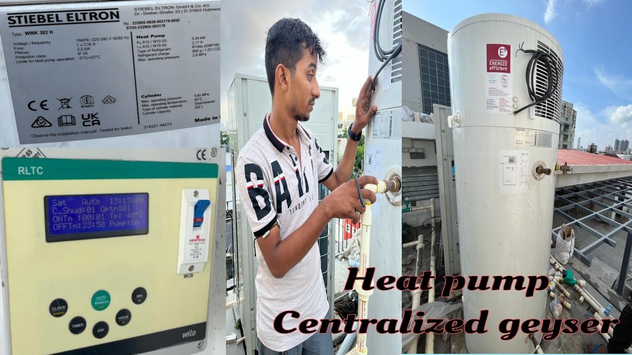 Heat Pump installation best tips/ Centralized heat very good process ...