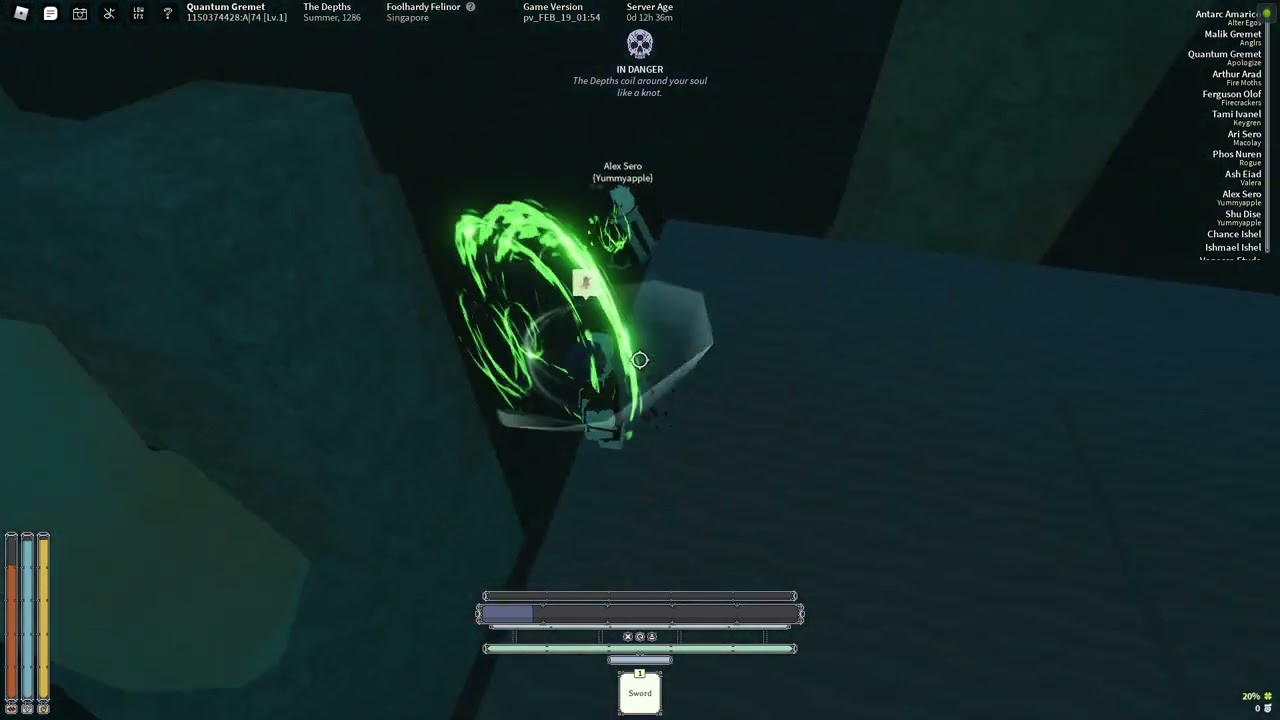 (Deepwoken) how to kill players power 60 :D - YouTube