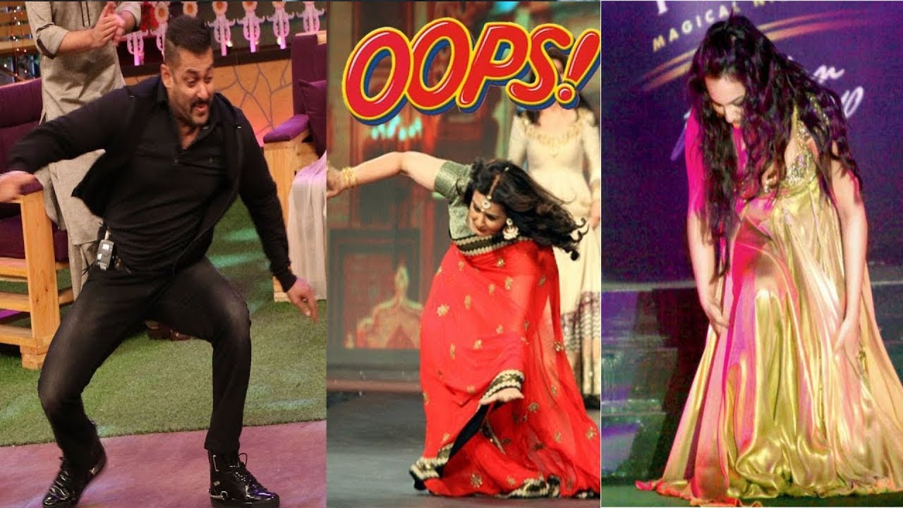 Bollywood Actresses Falling Down In Public | Sushmita,Kajol, Sonakshi ...