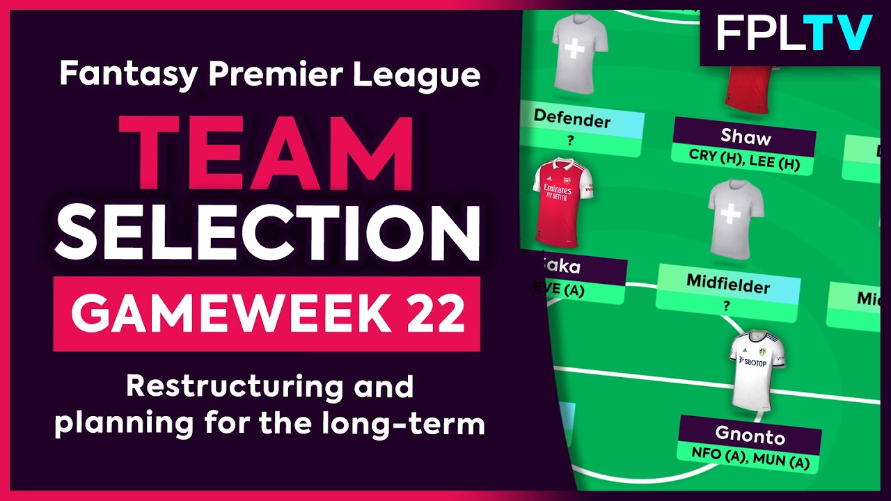 FPL TEAM REVEAL | GAMEWEEK 22 | Restructuring & Long-Term Planning ...