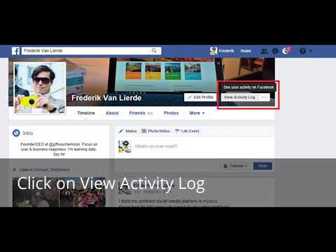 How to find your first posts on Facebook with 2017 Layout - YouTube