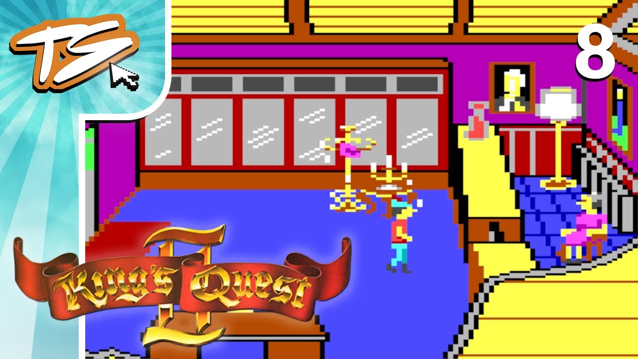 WHAT A KIND OLD LADY! | King's Quest II: Romancing the Throne (BLIND ...